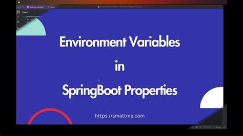 Environment Variables In Spring Boot Properties Override Default
