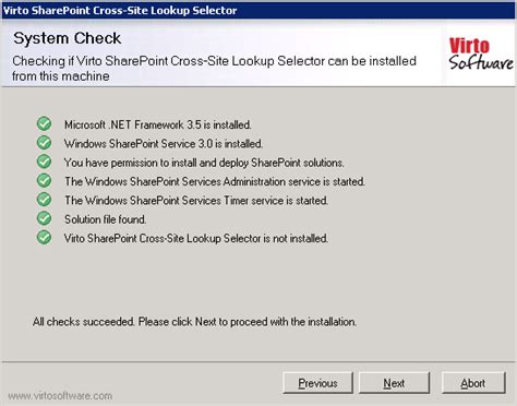 Installing Virto Cross Site Lookup Virtosoftware Guides And Docs