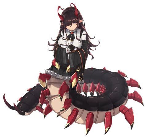 Centipede Monster Girl Half Centipede Half Human Insect Girls Anime