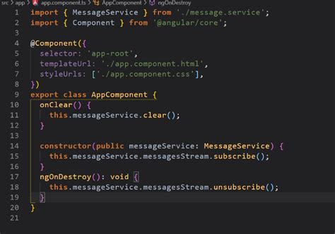 Easy Component Interaction And State Management With Services In