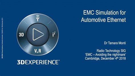 Pdf Emc Simulation For Automotive Ethernet€¦ · Automotive Ethernet •next Generation Signal Bus