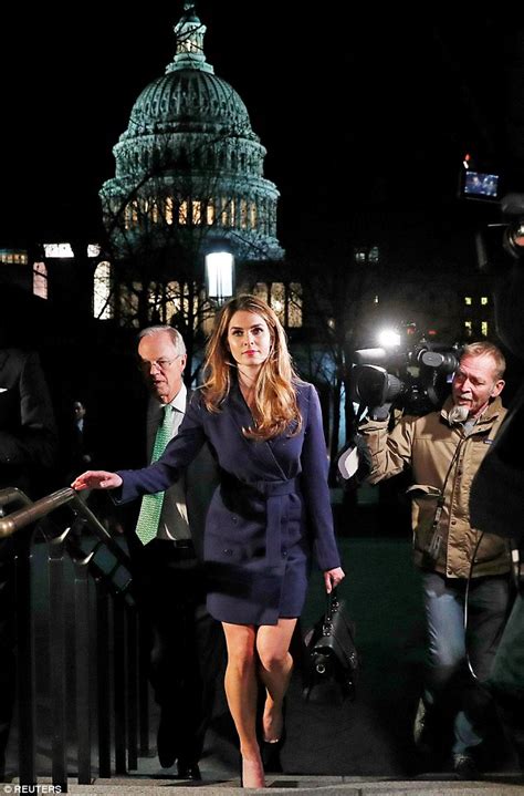 Hope Hicks Admits She Tells Lies For Trump Daily Mail Online