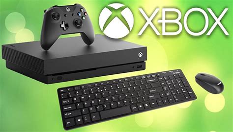 Microsoft добавит поддержку клавиатуры и мыши для Xbox One