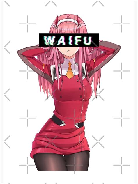 Waifu Zero Two Photographic Print By Jocas Redbubble