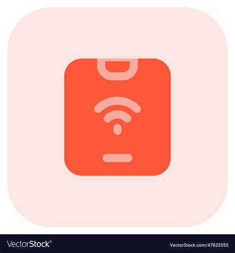 User Friendly System Upgraded In A Tablet Vector Image