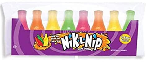 Nik L Nip Mini Drinks 8 Pack Sweets On High