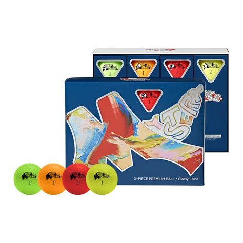 Mystery 미스테리 M3 Line 3피스 골프공 더즌 12구 Simzzang