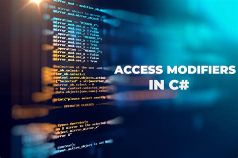 Access Modifiers In C Zonixsoft