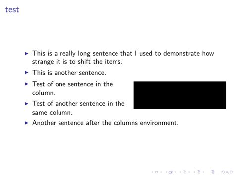 Horizontal Alignment How To Left Align Items In Itemize That Contains