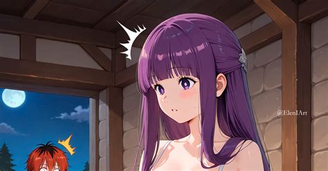 葬送のフリーレン Caught Undressing Eleniartのイラスト Pixiv