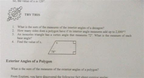 So The Value Of X Is 125 TRY THIS 1 What Is StudyX