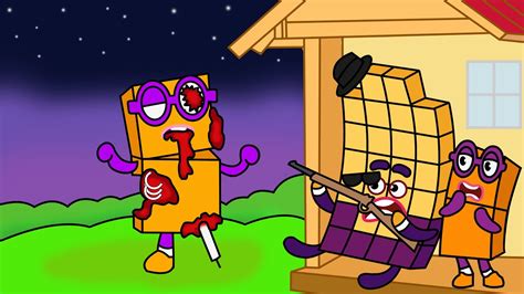 Numberblocks 26 Fight Against Zombies Numberblocks Fanmade Coloring Story Youtube