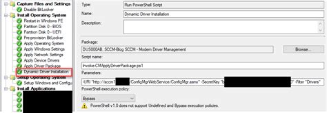 Invoke Cmapplydriverpackageps1 Powershellexe Does Not Exist · Issue 90 · Msendpointmgr