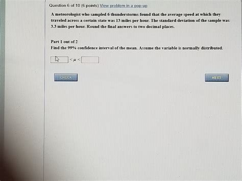Solved Question 6 Of 10 6 Points View Problem In A Pop Up Chegg