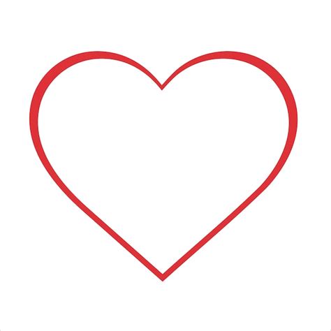 Page 3 Red Heart Outlines Images Free Download On Freepik