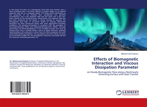 Pdf Effects Of Biomagnetic Interaction And Viscous Dissipation