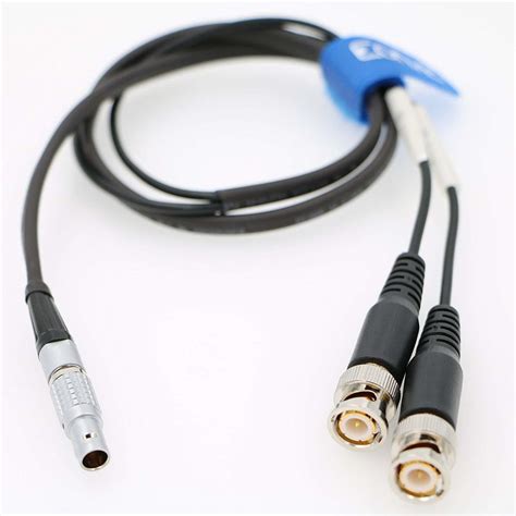 Eonvic 0b 5pin To Double Bnc Time Code Input Output Cable For Sound