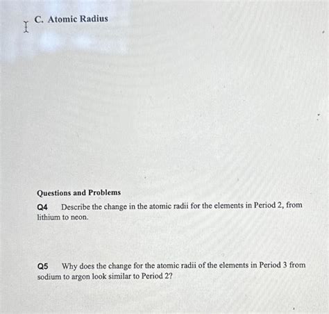 Solved B Electron Configurations Questiens And Problems Qn Chegg Com