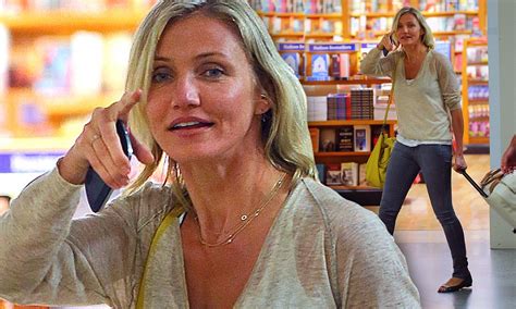 Cameron Diaz Shows Off Her Dressed Down Traveling Style In Skinny Jeans And A Sweater Daily