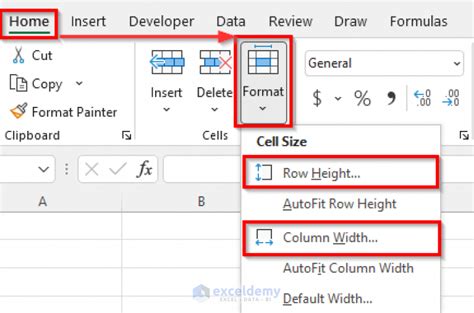 How To Lock Column Width And Row Height In Excel 3 Suitable Ways