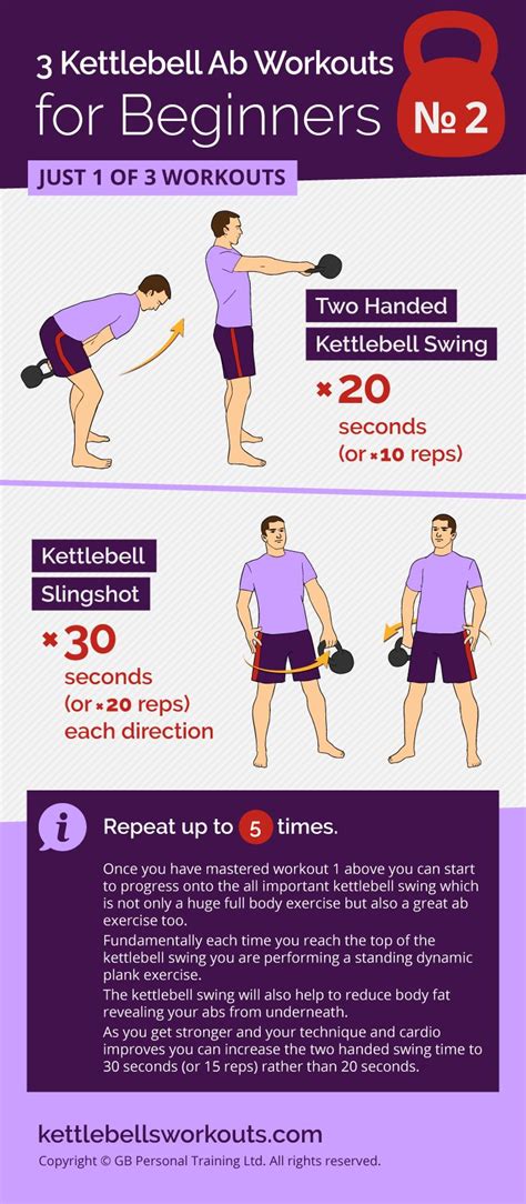 Kettlebell Swings And Slingshots Workout For Beginners Single