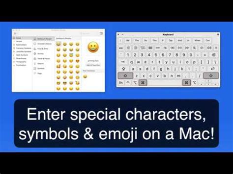 Mac Keyboard Tutorial Enter Special Characters Symbols