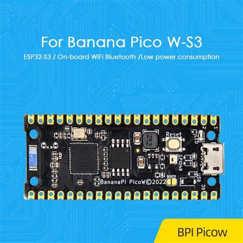 for banana pi bpi pico w s3 esp32 s3 32 bit lx7 dual core 240mhz psram