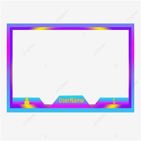 트 위치 일러스트 스트림 오버레이 얼굴 캠 카메라 트위치 웹캠 스트림 오버레이 얼굴 캠 Png 일러스트 및 Psd 이미지