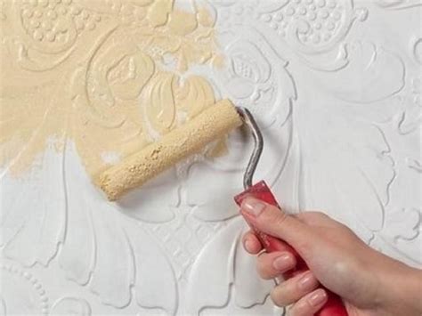 Про покраску бумажных обоев можно ли и как это сделать