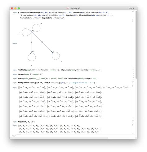 Finding Paths Of Length N On A Directed Graph Mathematica Stack