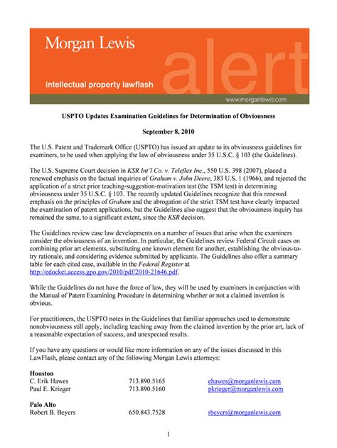 Uspto Updates Examination Guidelines For Determination Of Form Fill Out And Sign Printable Pdf