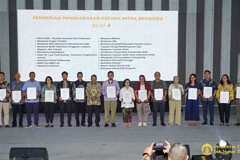 Ui Libatkan Lebih Dari 100 Mitra Penyedia Beasiswa Antara News