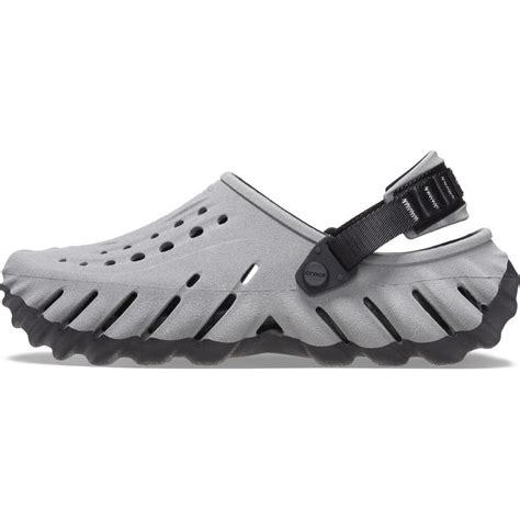 Sandália Crocs Echo Reflective Clog Black Reflective