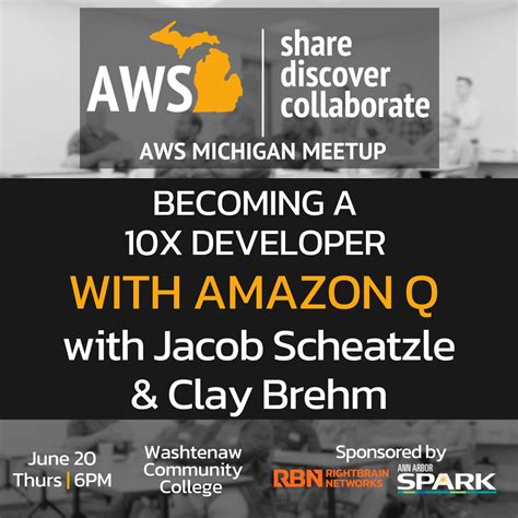Techevent Awsmeetup Aws Innovation Cloudcomputing Saas Annarbor… Rightbrain Networks