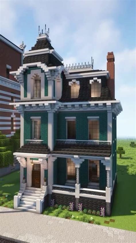Pin By ⋆ 𐙚˚࿔ 𝐚𝐧𝐝𝐢 𝜗𝜚˚⋆ On Minecraft Builds Minecraft Houses