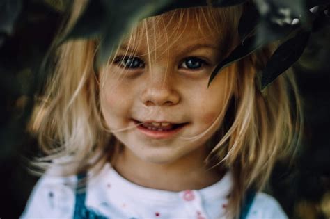 Premium Photo Close Up Portrait Of Cute Girl