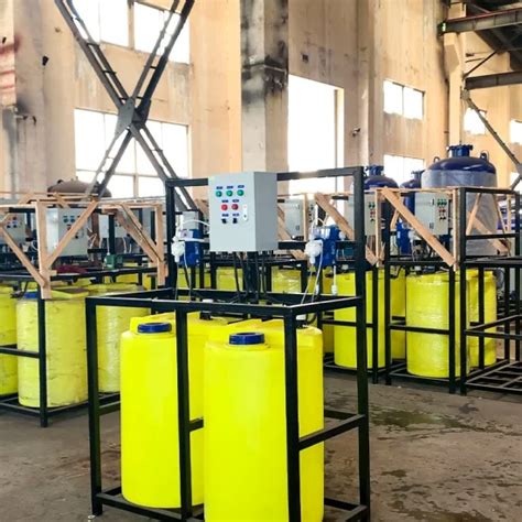 Automatic Chemical Dosing Unit Chilled Water Chemical Dosing System Chemical Dosing System And