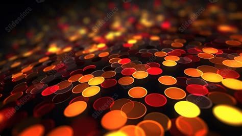 빨간색 보케 Ppt 배경 이미지 무료 다운로드 Slidesdocs