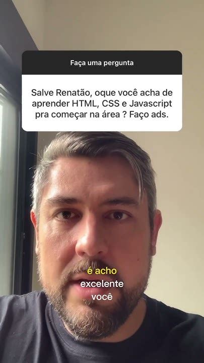 aprender html css e javascript pra começar na área faço ads html