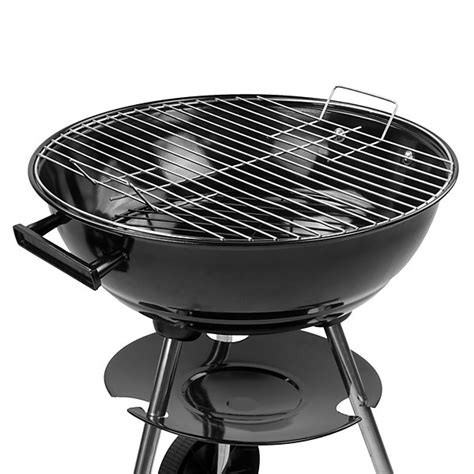 Shop Kct Compact Kettle Bbq Tool Set Charcoal Patio Barbecue Outdoor Barbeque Grill Steel Black