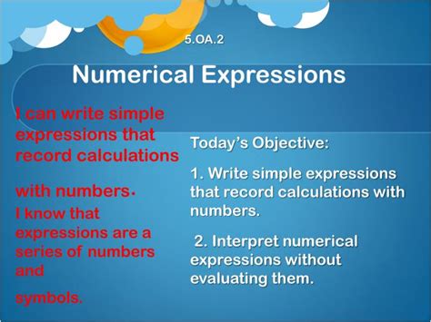 Ppt Numerical Expressions Powerpoint Presentation Free Download Id 2440235