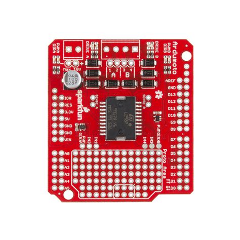 Sparkfun Ardumoto Motor Driver Shield