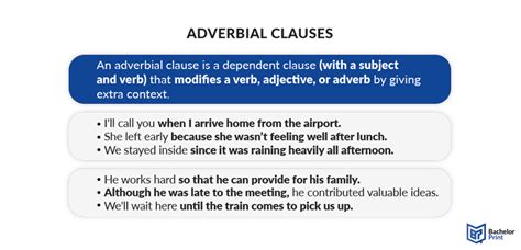 Adverbials ~ Meaning Examples Types And List