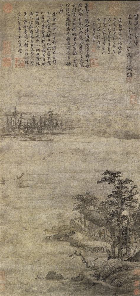 仙山楼阁图 01 赵伯驹 宋辽夏金 国画 历代国画艺术长廊