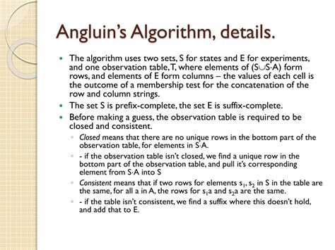 ppt inferring finite automata from queries and counter examples powerpoint presentation id
