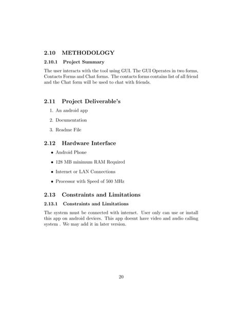 Chat Application Full Documentation Pdf Computer Software And Applications Computing