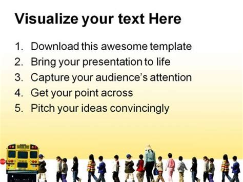 Babe Bus Travel PowerPoint Template Babe Bus Travel PowerPoint Template