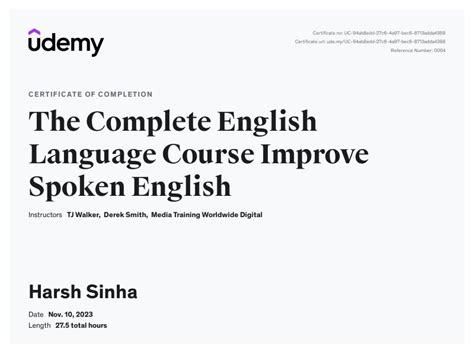 Harsh Sinha On Linkedin Englishspeaking Englishspeakingcourse Udemy