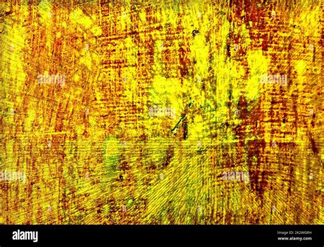 Abstract Light Background With Natural Texture And Irregular Pattern In Yellow And Orange Color