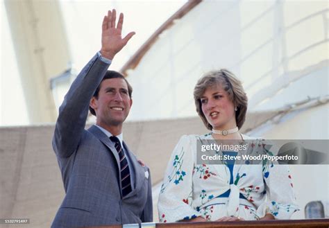 Prince Charles And Princess Diana Waving To Onlookers From The Royal News Photo Getty Images
